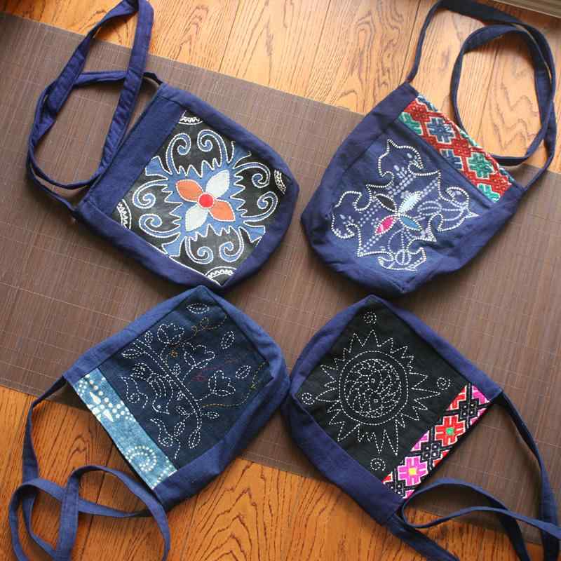 ・持ち手タイプ: ソフトハンドル・スタイル: エスニック・詳細: 刺繍・バッグの硬さ: ソフト・ショルダーストラップ: シングル・対象: ユニセックス・開閉方法: ファスナー・適用シーン: カジュアル・状態: 新品・タイプ: ショルダーバッ...