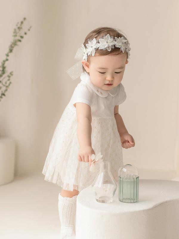 ・スタイル: プリンセス・対象年齢: 6-12ヶ月・性別: 女の子・カラー: 乳白色