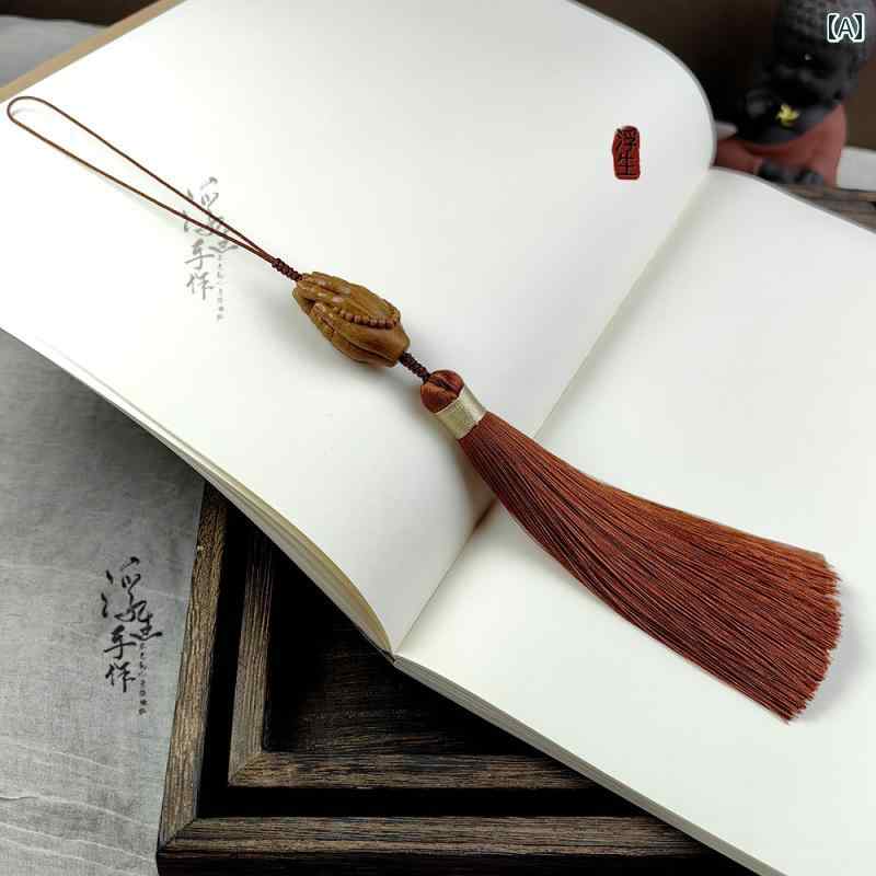 ・商品タイプ: 文玩・アクセサリータイプ: 吊り飾り・カラー展開: 赤茶、深緑、黄土色、薄緑