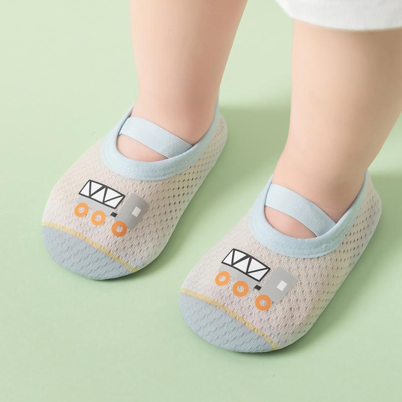 ・丈: ショート・スタイル: カートゥーン・種類: フロアソックス・柔らかさ: やや柔らかめ・生地: メッシュ生地・素材: ポリエステル・対応シーズン: 春夏・対象年齢: 6-45ヶ月頃・サイズ展開: XS, S, M, L, XLクラス・...