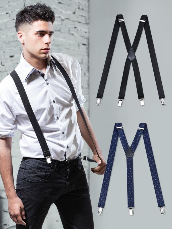 ["・主な素材: PUレザー（合成皮革）","・スタイル: 万能","・対象性別: 男女兼用","・タイプ: サスペンダー","・カラー展開: アイボ...