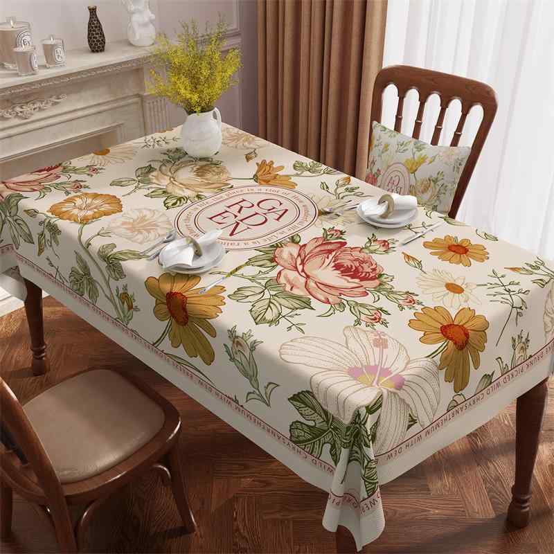 ・スタイル: アメリカン・素材: PVC・柄: 植物花柄・サイズ展開: 90x90cm, 80x120cm, 90x150cm, 90x140cm, 100x160cm, 110x160cm, 120x120cm, 120x160cm, 1...