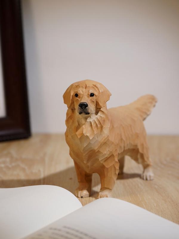 ・スタイル: かわいい・テーマ: 動物・設置方法: 置き型・タイプ: 卓上置物・主な素材: 木製・特徴: クリエイティブ・用途: 日常ギフト・設置場所: デスクトップ