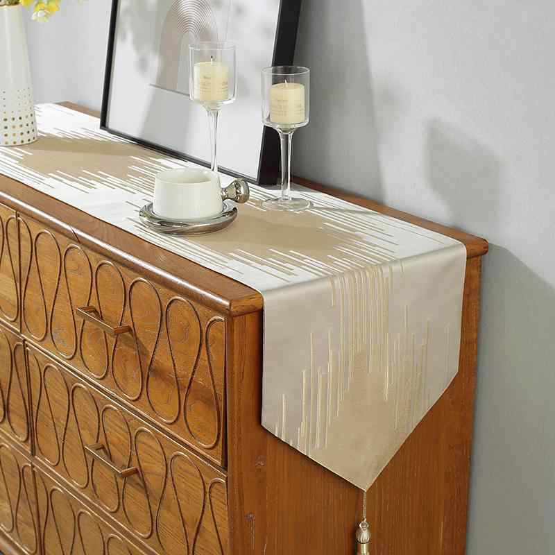 ・素材: 布・柄: 無地・スタイル: 北欧・カラー展開: 琴鍵-ベージュ, 琴鍵-ブルー・サイズ展開: 32*160cm, 32*180cm, 32*200cm, 32*220cm, 32*240cm, 32*260cm, 32*280cm...