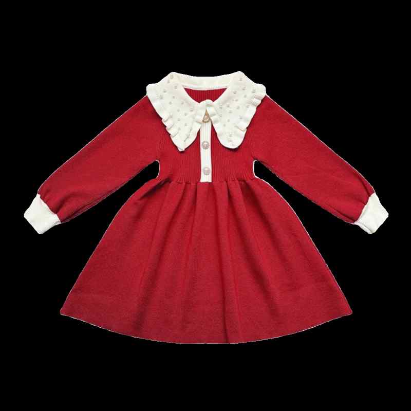 ・対象年齢: 12ヶ月〜6歳・生地: 綿混紡・柄: 無地・スタイル: プリンセス・性別: 女の子・: パール飾り・カラー展開: レッド、ブラック、ピンク、スカイブルー、グリーン・スカートタイプ: プリンセスライン・サイズ展開: 90cm、1...