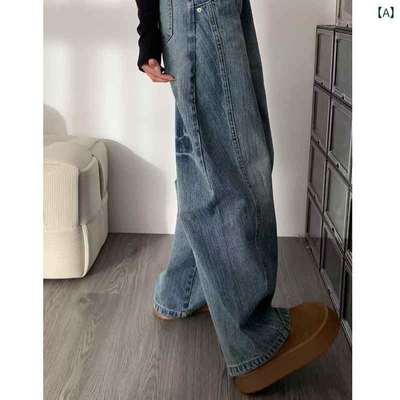 ・フィット: ルーズフィット・スタイル: カジュアル・丈: ロング・柔らかさ: ミディアム・素材: デニム・シーン: カジュアル・機能: 腹部サポート・対象年齢: 25-29歳・対象: 妊婦・対象期間: 妊娠中・ウエスト: ハイウエスト・サ...