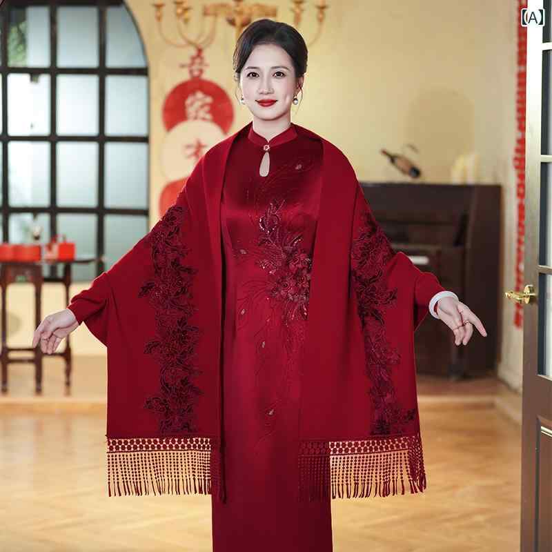 ・スタイル: 中国風・適用季節: 冬、春秋・形状: 長方形・機能: 保温・対象: 中年、高齢者・柄: 植物花柄・性別: レディース