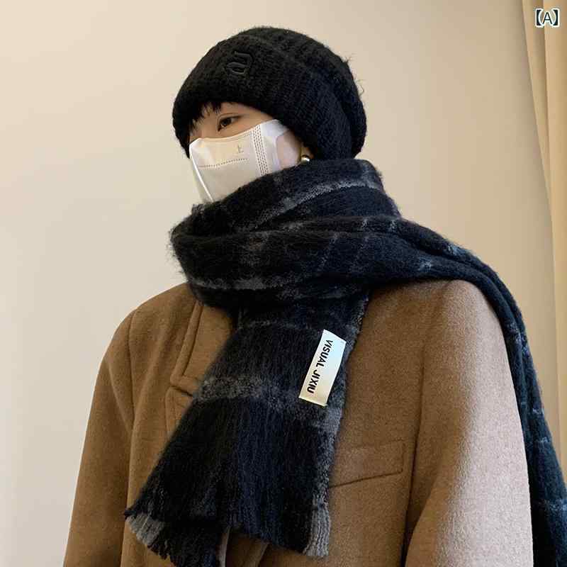 ・スタイル: 韓国・種類: マフラー、スカーフ・詳細: 厚手・素材: タッチ・幅: 45cm・対象: 少年、青年、中年・季節: 冬、春秋・機能: 保温、柔らか、快適・長さ: 200cm・形状: 長方形・柄: チェック・性別: 男性・カラー展...