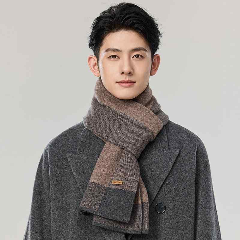 ・スタイル: 韓国・種類: マフラー、スカーフ・詳細: 厚手・素材: ウール・幅: 30cm・対象: 全年齢層・主な素材: ウール・特徴: 柔らかい肌触り・長さ: 180cm・形状: 長方形・機能: 保温・柄: チェック・サイズ: フリーサ...