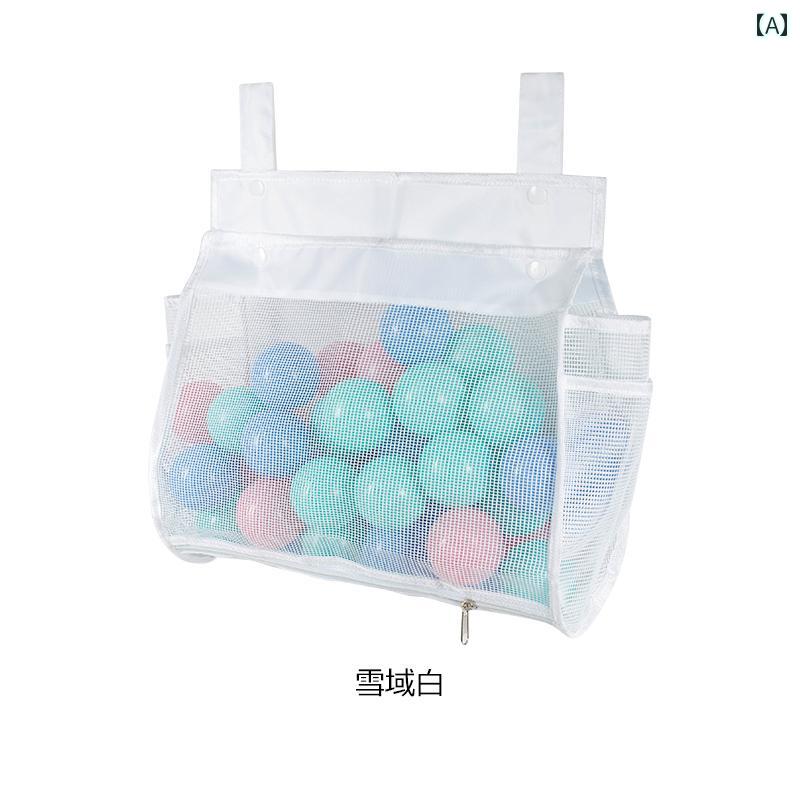 ・型番: 大容量バスおもちゃ収納吊り袋・柄: 無地・スタイル: 中華風・収納対象: 雑貨・利用シーン: 浴室・設置場所: 浴室・タイプ: 立体式・対象: 子供・素材: オックスフォード生地・サイズ: 約14×30×35cm・カラー展開: ス...