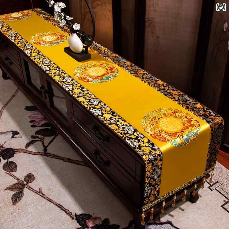 ・スタイル: 新中国風・表面素材: 混紡・裏地素材: ポリエステル繊維・サイズ展開: 40x180cm、40x200cm、40x240cm、45x180cm、45x200cm、45x240cm、50x180cm、50x200cm、50x24...
