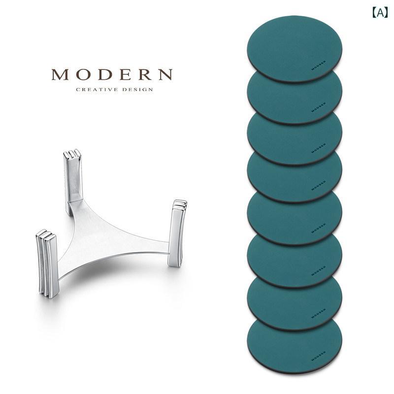 ・スタイル: 北欧スタイル・形状: 円形・素材: 金属・カラー展開: モランディ（8枚セット）、モランディ（5枚セット）、ウォールナット（6枚セット）、ウォールナット（3枚セット）、クリスタルジルコニアモンド（6枚セット）、クリスタルジルコ...