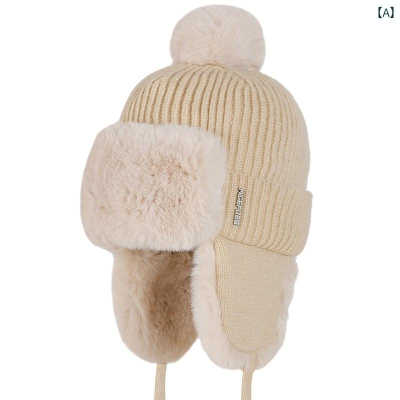 ・厚さ: 厚手, ・柄: ブランドロゴ, ・サイズ展開: キッズ（48-53cm）2-10歳向け、大人・ジュニア（53-59cm）, ・帽子タイプ: 雷鋒帽（フライトキャップ）, ・つばの形: ロールアップ, ・利用シーン: 旅行、アウトド...