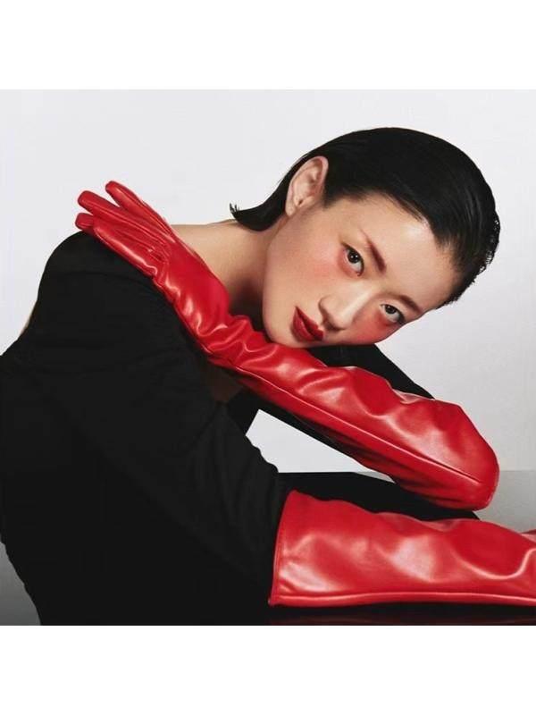 ・対象年齢層: 20～59歳・手袋タイプ: 5本指・機能: 柔らかく快適・シリーズ: テーマシリーズ・スタイル: カジュアル・厚さ: 普通・対象: 女性・カラー展開: ブラック、レッド、ワインレッド、ホワイト、ローズ、ライトブラウン、ダーク...