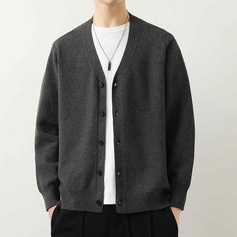 ・版型: ルーズフィット・加工: ニット・スタイル: ファッション都市・袖タイプ: レギュラー・対象: 若年層・シーン: カジュアル・素材: 綿95.4%、ポリエステル4.6%・毛糸の太さ: 細毛糸・: カーディガン・厚さ: 普通・袖丈: ...