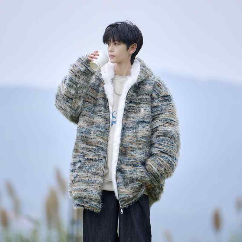 ・スタイル: ルーズフィット・袖タイプ: レギュラー・対象: ティーン・フード: 付き・シーン: カジュアル・素材: ポリエステル・厚さ: 厚手・袖丈: 長袖・テイスト: トレンド・ネックライン: フード付き・ポケット: サイドシームポケッ...