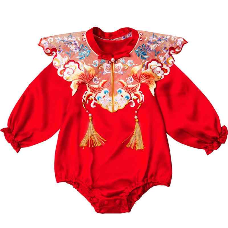 ・: 中国風・主な素材: ・対象年齢: 新生児、3ヶ月、6ヶ月、9ヶ月、12ヶ月、18ヶ月・等級: ・タイプ: 三角ロンパース・機能: 吸湿速乾、涼感、抗菌、通気性・袖丈: 長袖・前開き: プルオーバー・性別: 男女兼用・参考身長: 52c...