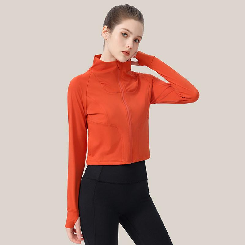 ・シルエット: スリムフィット・素材: ポリエステル・性別: レディース・袖丈: 長袖・スポーツタイプ: 総合トレーニング・着丈: ショート丈・サイズ展開: S, M, L, XL・カラー展開: ブラック, グリーン, フレイムオレンジ, ...