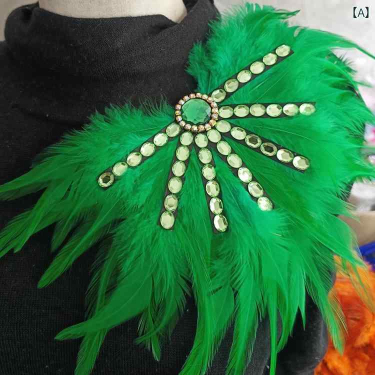 ["・素材: 羽毛","・柄: 植物花卉","・スタイル: ","・状態: 新品","・性別: ユニセックス","・カラー展開: ...