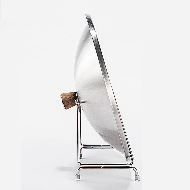 ・カテゴリ: キッチン収納・素材: 304ステンレス・設置方法: 組み立て不要・カラー展開: ブラック・サイズ展開: 小、大・収納対象: 鍋蓋、まな板、包丁、フライパン・トレイ種類: PPトレイ、430ステンレス製トレイ