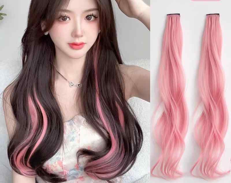 ・種類: 巻き髪アイテム・用途: ヘアエクステンション・特性: スタイル変更・素材: 耐熱ファイバー・カラー展開: サクラピンク、グレープフルーツピンク、薄藤色、ハニーオレンジピンク、アッシュブロンド、アークティックグリーン、青木グレー、白...