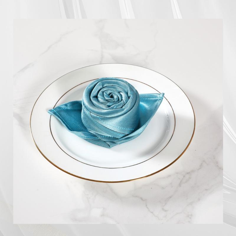 ・素材: ポリエステル・生地主成分: サテン・カラー展開: ホワイト, ターコイズブルー, ワインレッド, シャンパンゴールド, ベージュ, ネイビー・スタイル: シンプルモダン・内容量: 1枚入（50×50cm）, 5枚入（50×50cm...