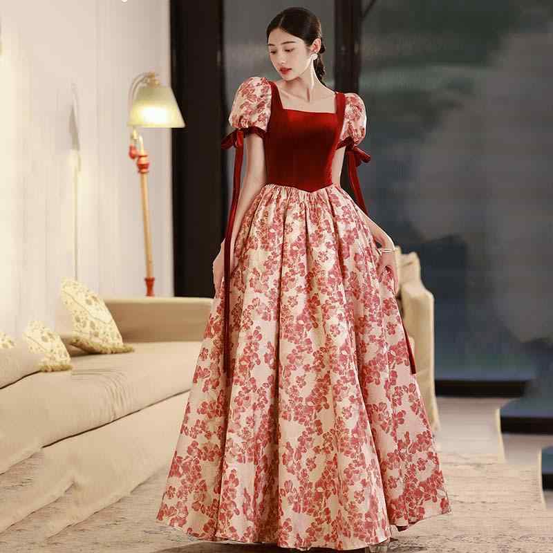 ・カラー: ワインレッド・サイズ展開: S, M, L, XL, XXL・袖丈: 三分袖・対象: 成人・性別: レディース