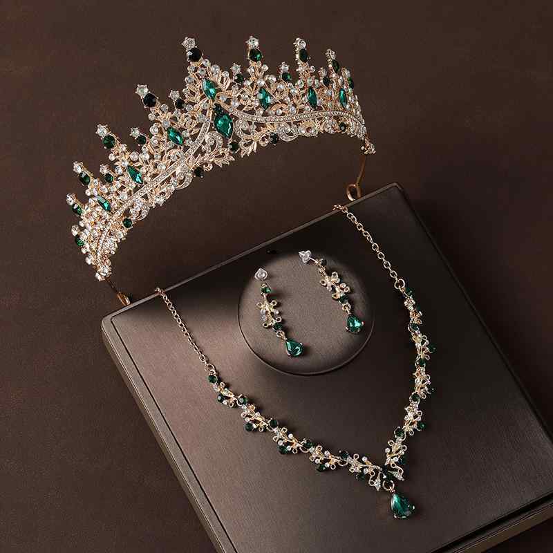 ・カテゴリ: ヘアアクセサリー・スタイル: バロック・素材: 合金・タイプ: レディース・: 王冠