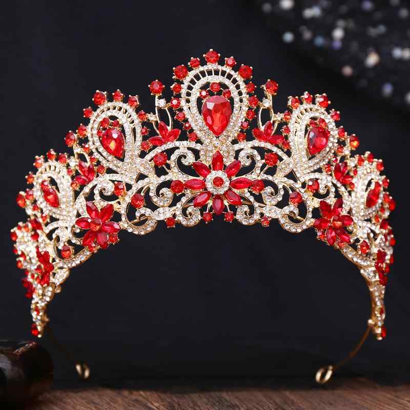 ・カテゴリ: ヘアアクセサリー・スタイル: レディース、欧米風・素材: 合金・純度: 厚銀、KC金・: 王冠・加工: クリスタル埋め込み・クリスタルの種類: レッドクリスタル・用途: 結婚式、旅行記念、展示会、周年記念、開店祝い、表彰記念・...