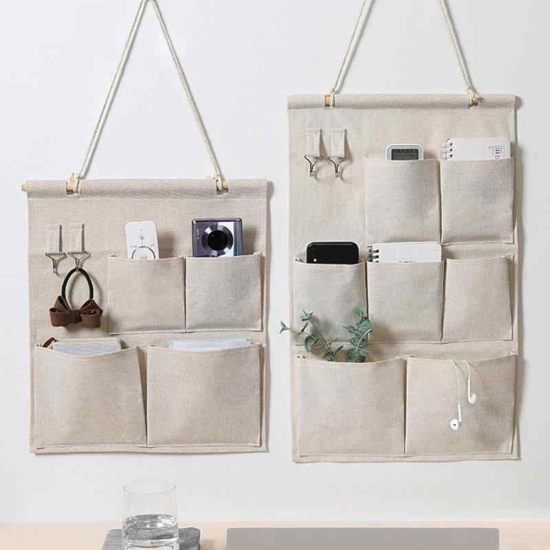 ・流行要素: 無地・スタイル: 和風・対象年齢層: 一般・素材: 綿・対象物: 雑貨・適用シーン: 寮・適用空間: 寮・種類: 4ポケット（粘着シート付き）、7ポケット（粘着シート付き）