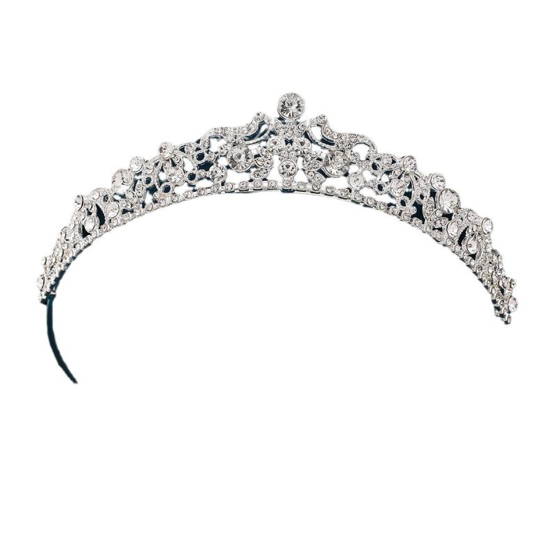 ・カテゴリ: ヘッドドレス・スタイル: 欧米風・素材: 合金・純度: 14k・タイプ: レディース・: ティアードロップ・加工: メッキ・ストーン: ホワイトクリスタル・装飾: ラインストーン・カラー: ホワイト・用途: ウェディング、誕生...