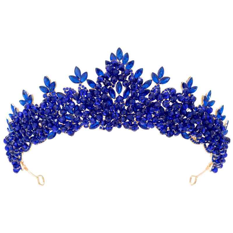 ・カテゴリ: ヘアアクセサリー・スタイル: 欧米風、ブライダル・素材: 合金・純度: 14k・対象: レディース・: クラウン・加工: メッキ・ストーンの種類: ホワイトクリスタル・カラー展開: ピンク、パープル、レッド、グリーン、ブルー、...