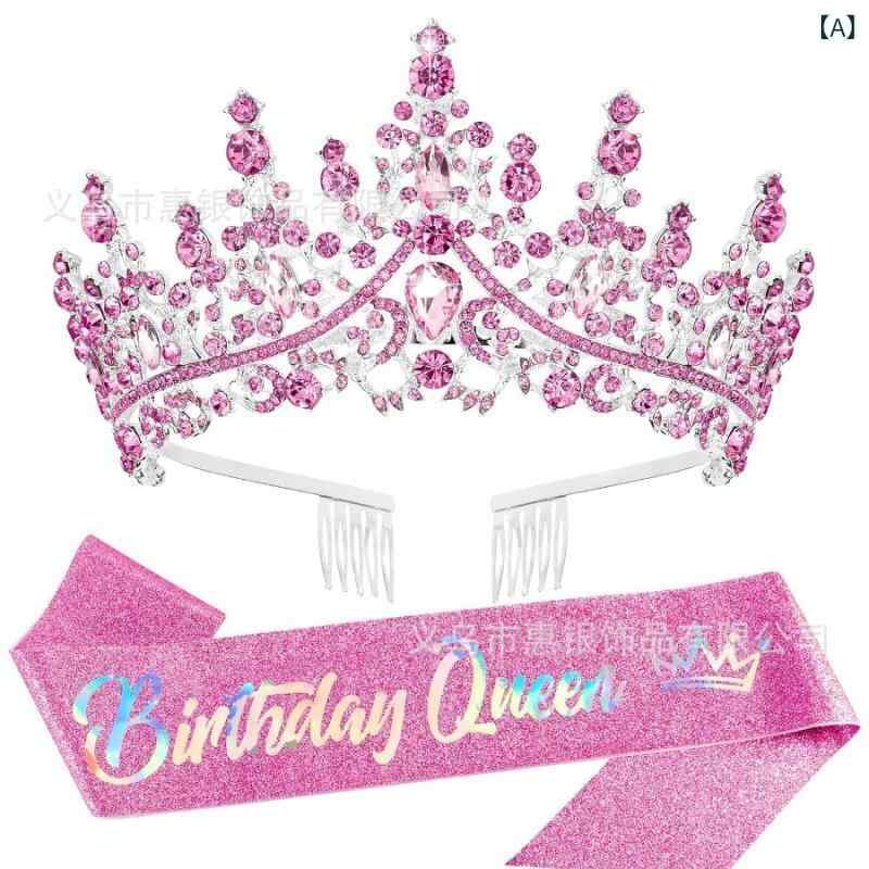 ・カテゴリ: ヘアアクセサリー・スタイル: 欧米風、レディース・素材: 合金・純度: ・: クラウン・加工: メッキ・クリスタルの種類: 水晶・用途: 結婚式、旅行記念、お祝い・カラー: ピンク、ゴールド、シルバーブラック、レッド、ローズゴ...