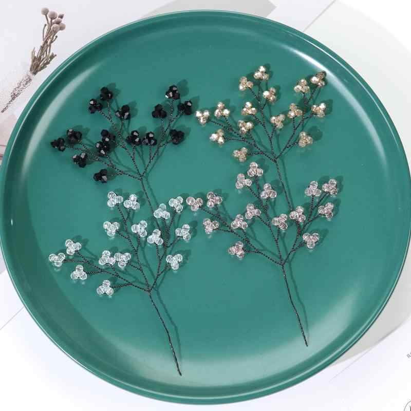 ・カテゴリ: DIYアクセサリーパーツ・素材: フェイク水晶・加工: 手編み・カラー展開: ブラック、ホワイト、シャンパン、ピンク、マルチカラー・スタイル: 、トレンド、個性的・モチーフ: 花、植物・柄: 花柄・サイズ: 9.5cm