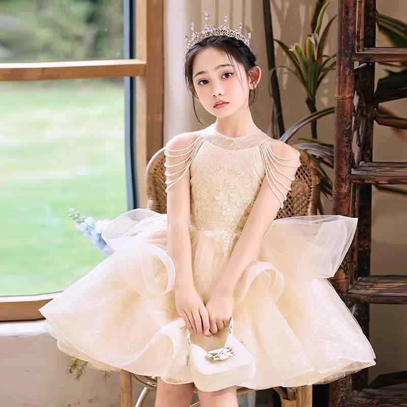 ・カテゴリ: 子供用ドレス・対象: 女の子・対象年齢: 3〜8歳・スタイル: プリンセス・タイプ: イブニングドレス・加工: プリーツ、コーティング、カッティング、酵素洗い・生地: 化学繊維混紡・主な素材: ポリエステル 80%・裏地: ポ...