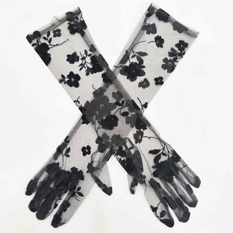 ・カテゴリ: 手袋・スタイル: 5本指、・主な素材: ポリエステル・素材含有率: 96%以上・柄: 花柄・カラー: ブラック・機能: UVカット