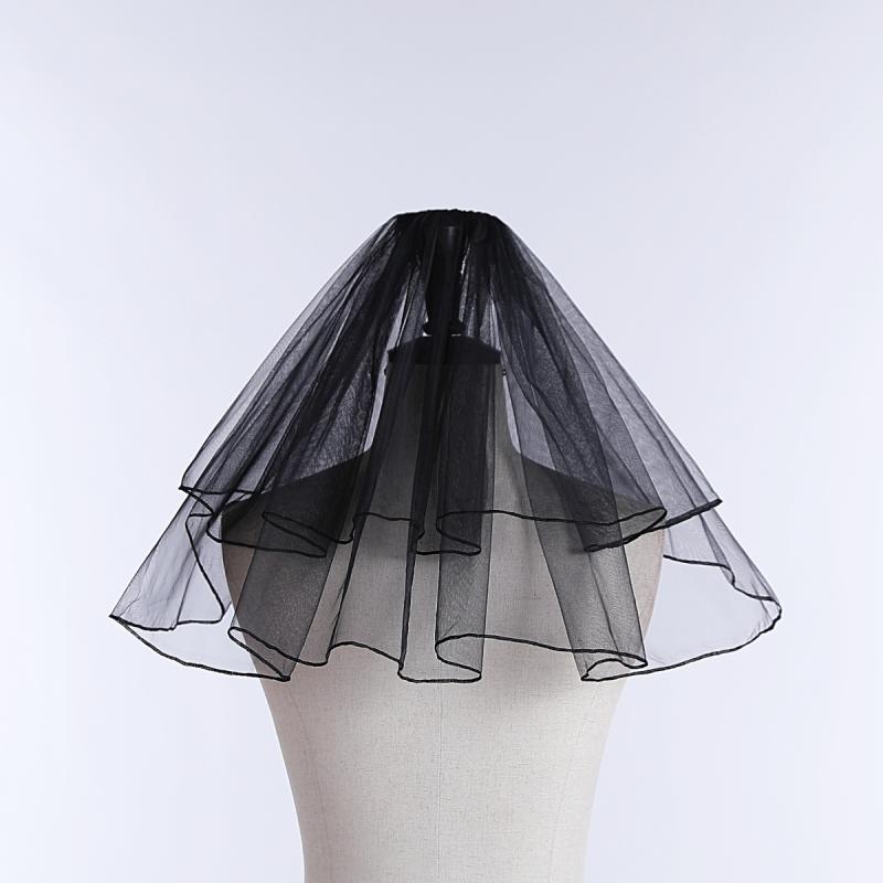 ・カテゴリ: ヘッドドレス・スタイル: レトロ・素材: 布・タイプ: レディース・形状: ジオメトリック・種類: 2層式・用途: 結婚式、誕生日、記念日、ギフト・カラー: ブラック・長さ: 60cm以下・: メローエッジ