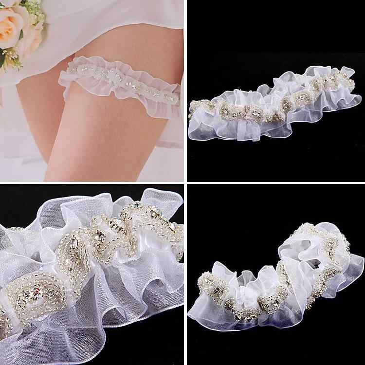 ・素材: 布・カラー展開: ホワイト・アイテム種類: ガーター・適用イベント: 七夕