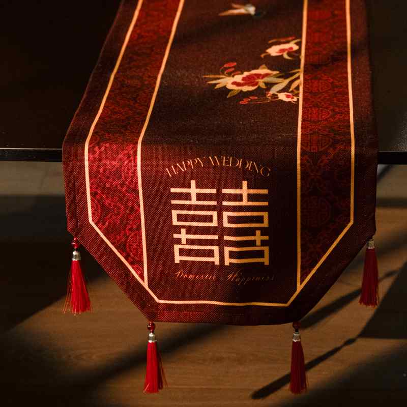 ・カテゴリ: テーブルランナー・素材: 綿麻・サイズ展開: 35cm x 140cm, 35cm x 160cm, 35cm x 180cm, 35cm x 220cm・機能: 防水防油