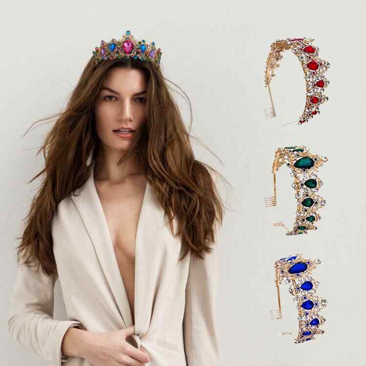 ・カテゴリ: ヘッドドレス・スタイル: ナチュラル・対象: レディース・: クラウン・素材: 金属・カラー展開: ゴールド、ブラック、シルバー、ブルー、レッド、グリーン、ロイヤルブルー