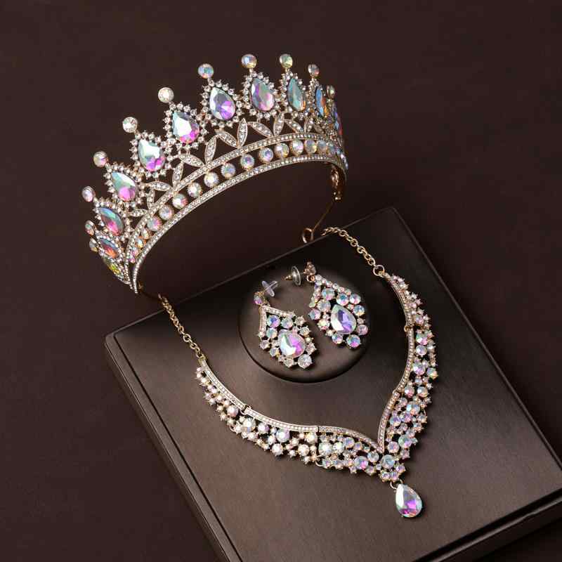 ・カテゴリ: ヘアアクセサリー・スタイル: レディース、ファッションOL・素材: 合金・: 王冠・加工: メッキ・カラー展開: マルチカラー