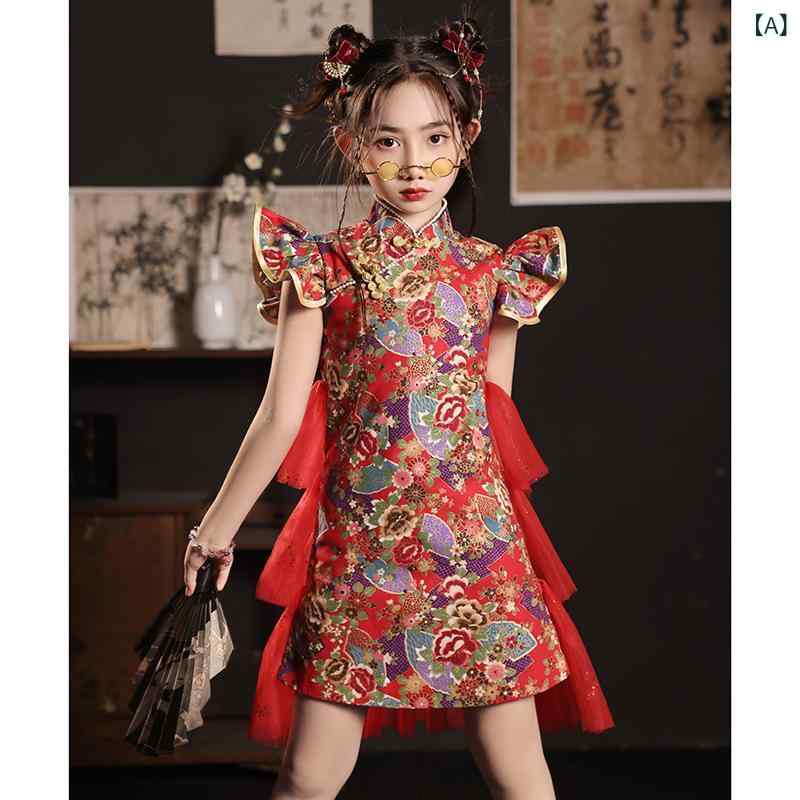 ・カテゴリ: 子供用ドレス・対象年齢: 3〜8歳（身長100〜140cm）・性別: 女の子・加工: プリーツ、コーティング、シャーリング、酵素洗い・要素: スポーティー、キュート、プリンセス・スタイル: プリンセス・素材: ポリエステル50...