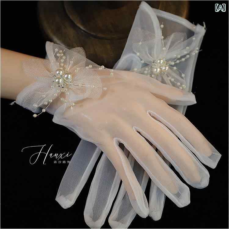 ・対象: レディース・機能: 装飾・カラー: ホワイト・素材: チュール・スタイル: ショート丈、OL風