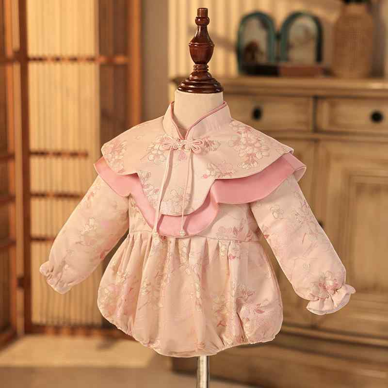 ・カテゴリ: 子供用ドレス・対象性別: 女の子・要素: リボン、プリント、プリンセススタイル・スタイル: 中華風・生地加工: プリーツ加工、コーティング、シアリング、酵素洗い・主な素材: ポリエステル 50%・裏地素材: ポリエステル 50...
