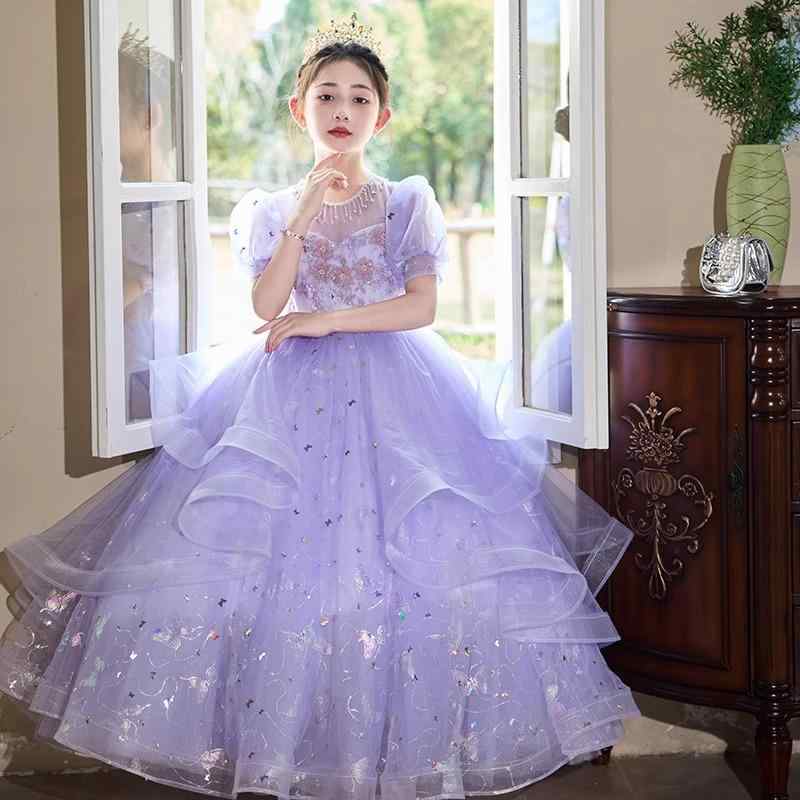 ・カテゴリ: 子供用ドレス・対象年齢: 3〜8歳・性別: 女の子・加工: プリーツ加工、コーティング、シャーリング、バイオウォッシュ・要素: セットアップ、レース、キュート・スタイル: プリンセス・素材名: 化学繊維混紡・メイン素材: ポリ...