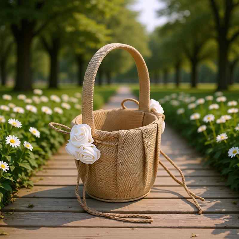 ・カテゴリ: ウェディング用品・素材: 布製・カラー: ジュート・サイズ: 13×22cm・用途: ウェディング