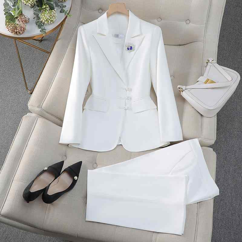 ・主な素材: ポリエステル、レーヨン、綿混紡・カラー展開: ホワイト、ブラック、ホワイト（セットアップ）、ブラック（セットアップ）・サイズ展開: S、M、L、XL、XXL、3XL、4XL・パンツ丈: ロング丈・袖丈: 長袖・スタイル: エレガント