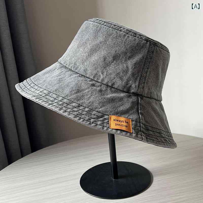 ・カテゴリ: カウボーイハット・帽子の形状: フラットトップ・カラー展開: ダークグレー、ライトブルー、ヴィンテージ風ブルー・サイズ: 54-58cm・機能: 日焼け防止、防風、遮光、防虫・主な素材の含有量: 51-60%・加工: 機械刺繍