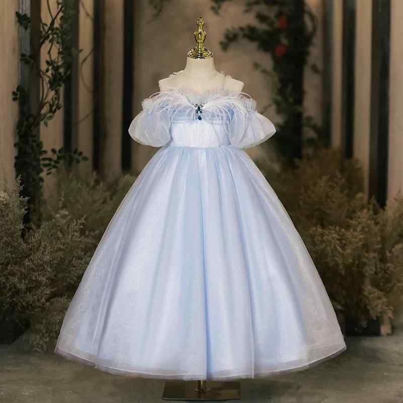 ・カテゴリ: 子供用ドレス、ワンピース・対象性別: 女の子・スタイル: プリンセス、Aライン・袖丈: 長袖・主な素材: アセテート繊維 80%・裏地素材: アセテート繊維 80%・加工: プリーツ、コーティング、シアリング、酵素洗い・: 星...