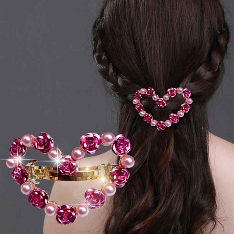 ・素材: 合金・スタイル: レディース・加工: メッキ加工・装飾: ラインストーン・タイプ: バレッタ・カテゴリ: ヘアアクセサリー